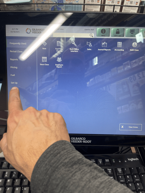 Gilbarco Passport BackOffice Configuration