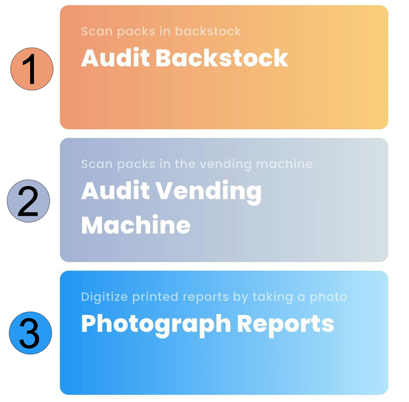Performing Vending Machine Audits (Managed Service Customers)